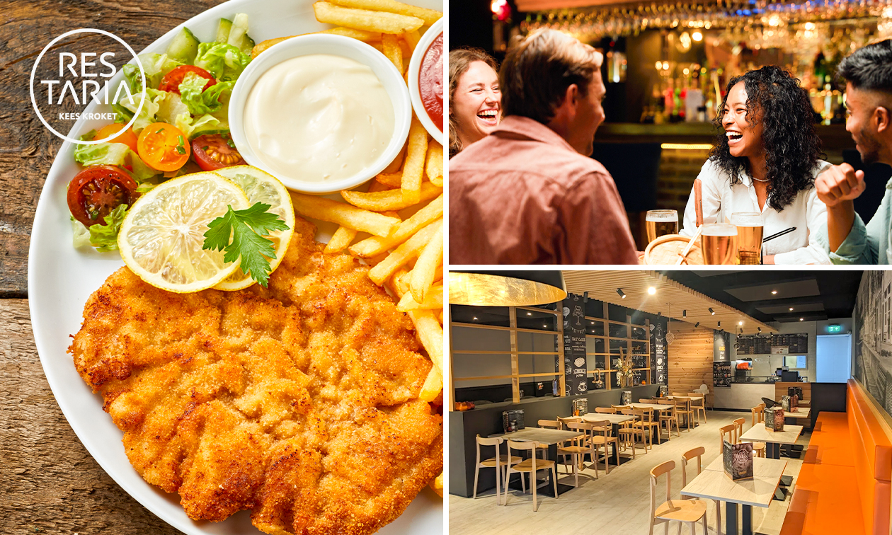 Restaria Markt 41, Loaded schnitzel + drankje bij Restaria Markt 41 bespaar 25% in Helmond via ...