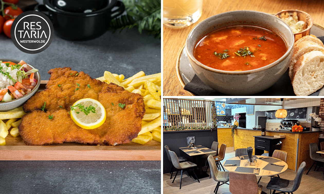 Restaria Westerwolde, 3-gangen keuzediner : épargnez 44% à Groningen avec Uit eten in de buurt