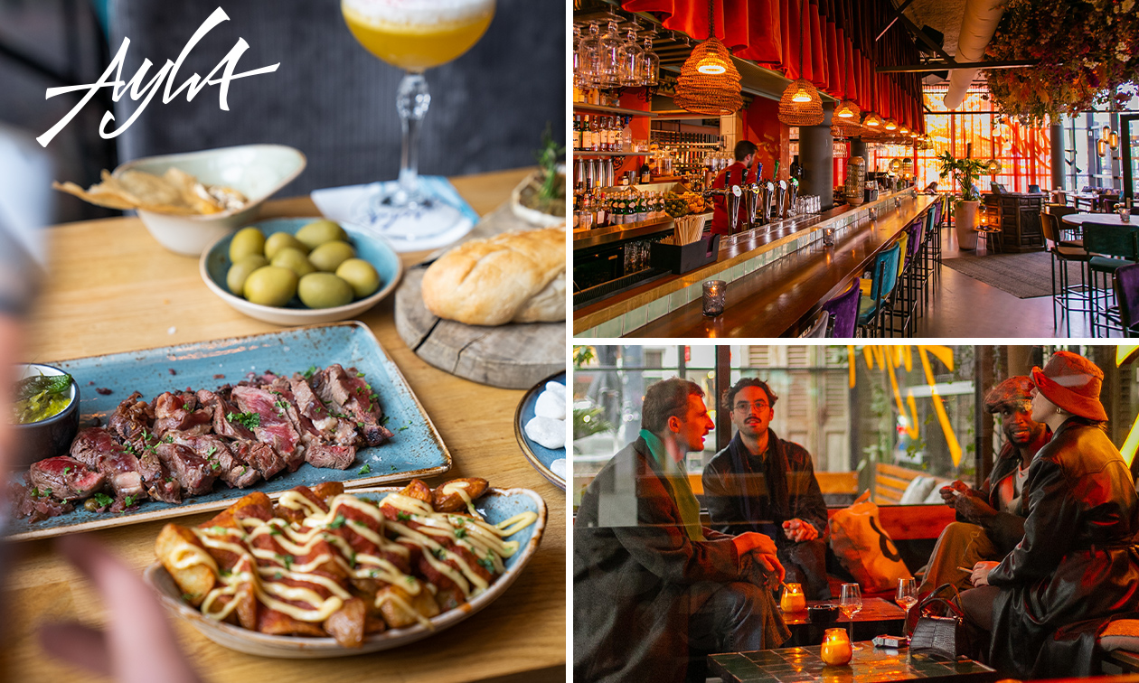 Restaurant Ayla, 2-gangen shared lunch in hartje Rotterdam bespaar 40% ...