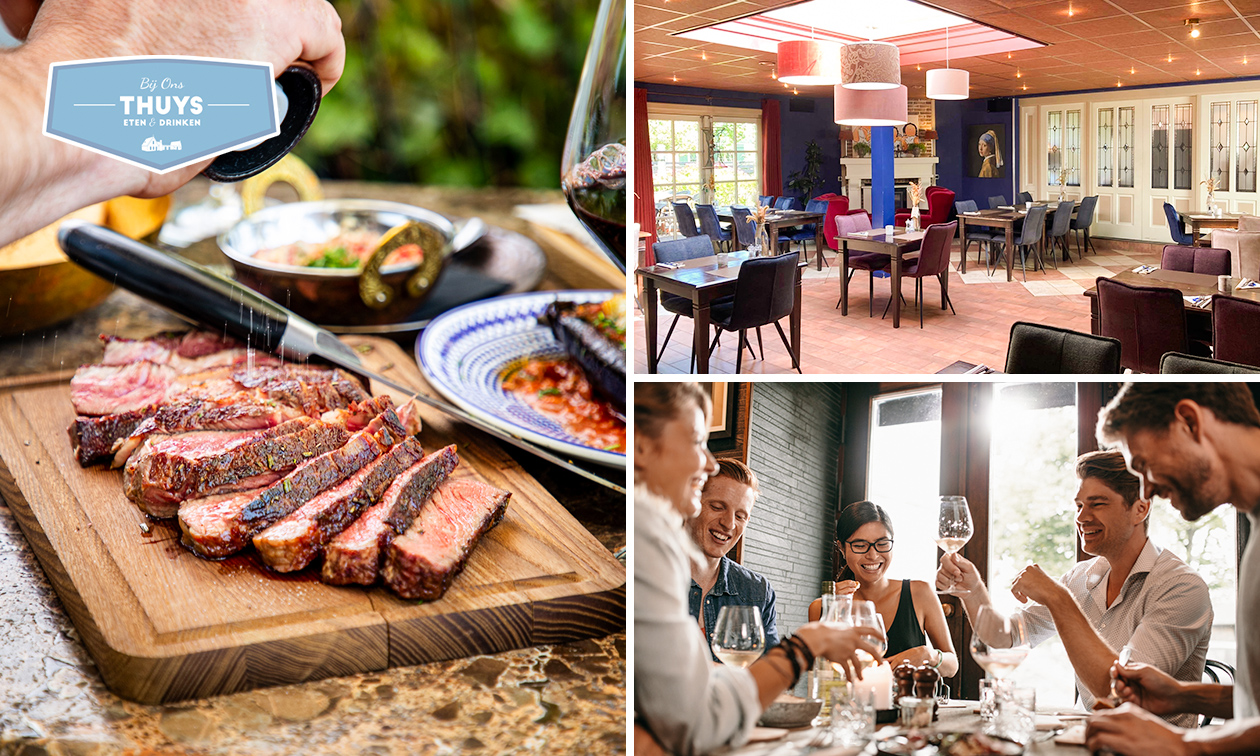 Restaurant Bij Ons Thuys, 3-gangen keuzediner bij Restaurant Bij Ons ...