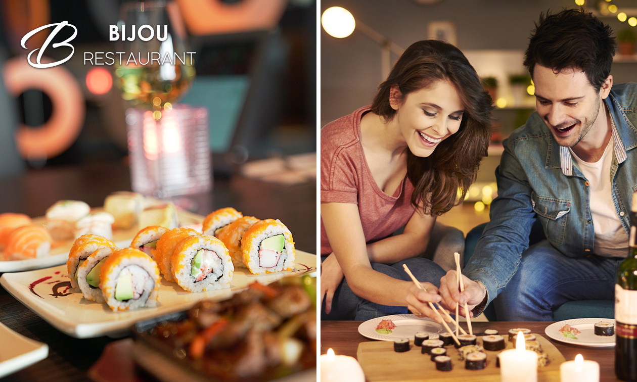 Restaurant BIJOU, Sushibox (30, 48 of 60 stuks) bij BIJOU Spare 40% in ...
