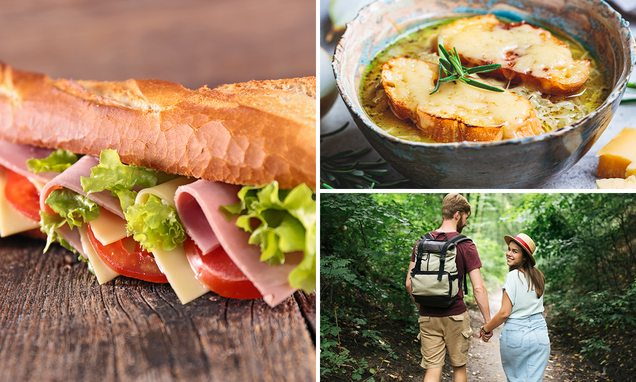 Restaurant De Kneut, Wandel- of fietsarrangement met warme drank en ...