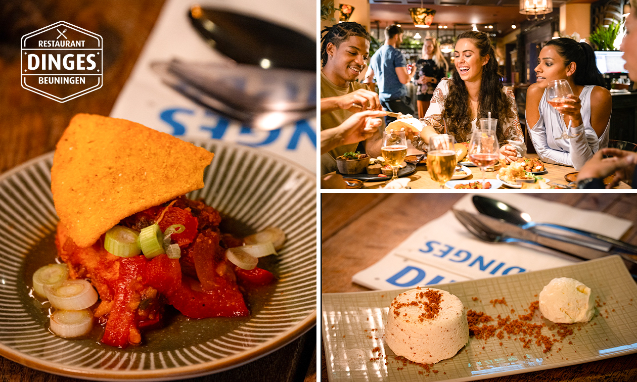 Restaurant Dinges, 3 rondes tapas incl. 2 bijgerechten Spare 29% in ...