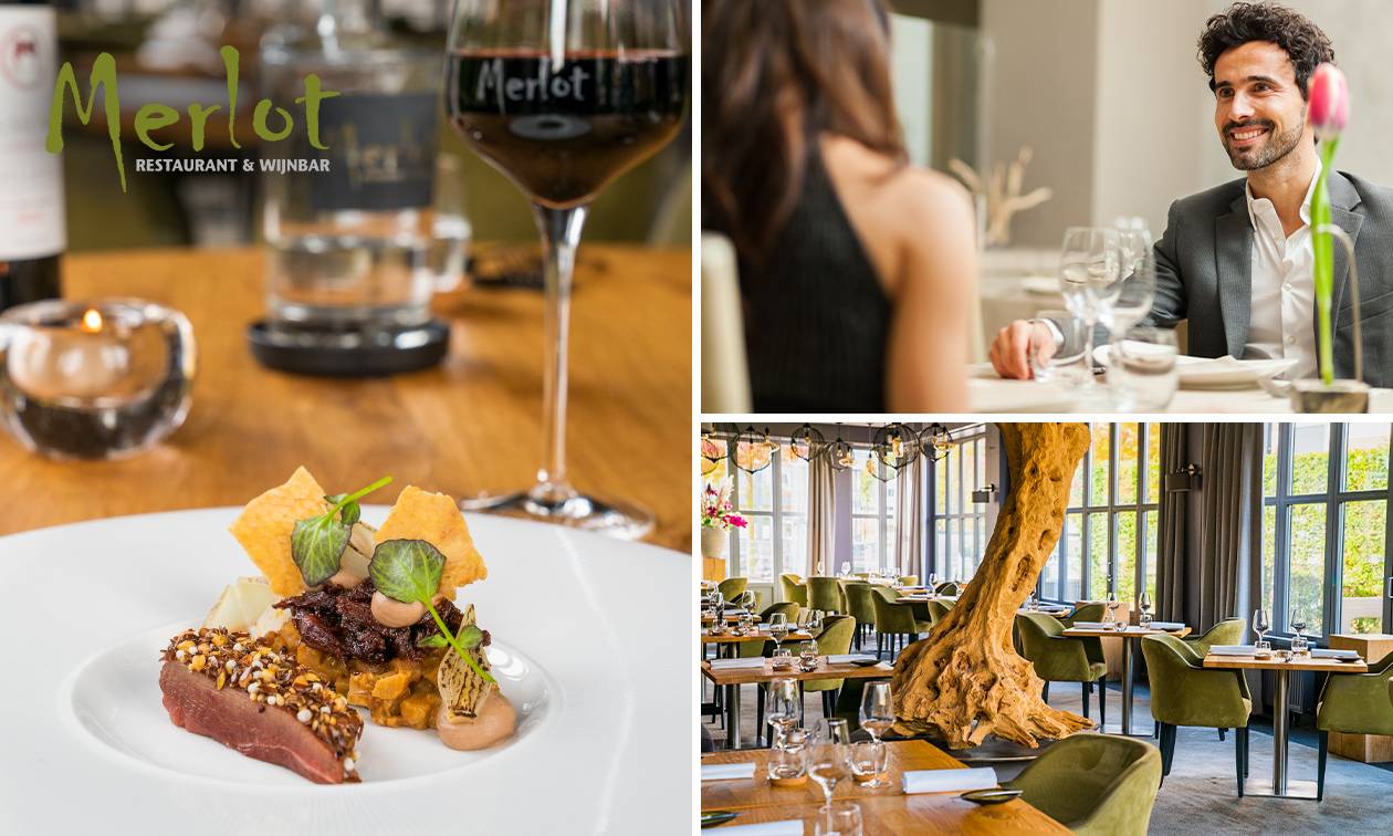 Restaurant & Wijnbar Merlot, Culinair 5-gangendiner bij Merlot bespaar ...