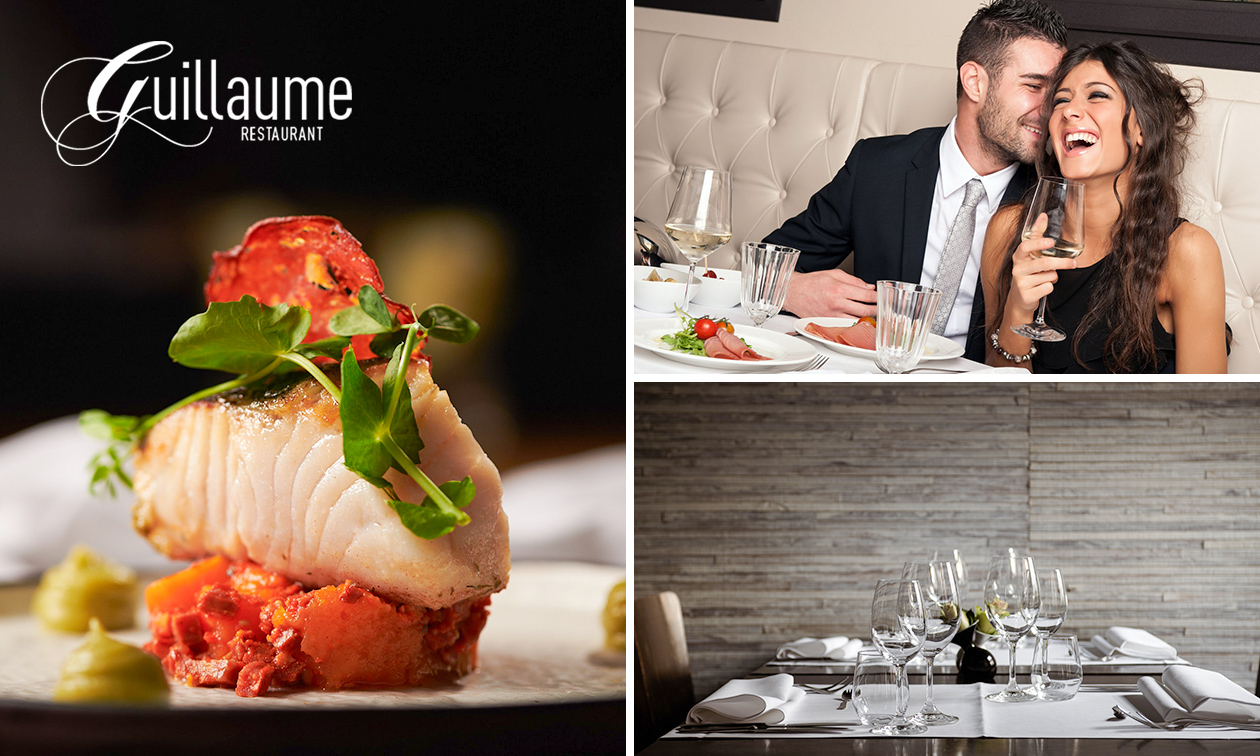 Restaurant Guillaume, Gastronomische 3-gangenlunch + aperitief bij Restaurant Guillaume ...