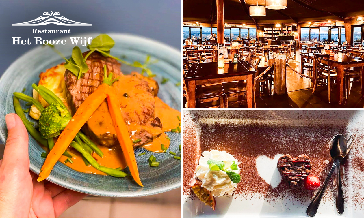 Restaurant Het Booze Wijf, 3-gangen keuzediner bespaar 55% in Groningen ...