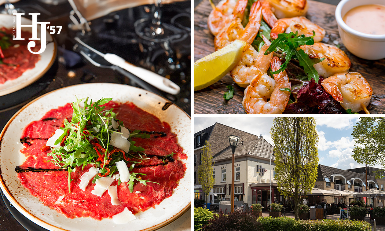 Restaurant HJ'57, 3-gangen verrassingsmenu bij Restaurant HJ'57 Spare ...