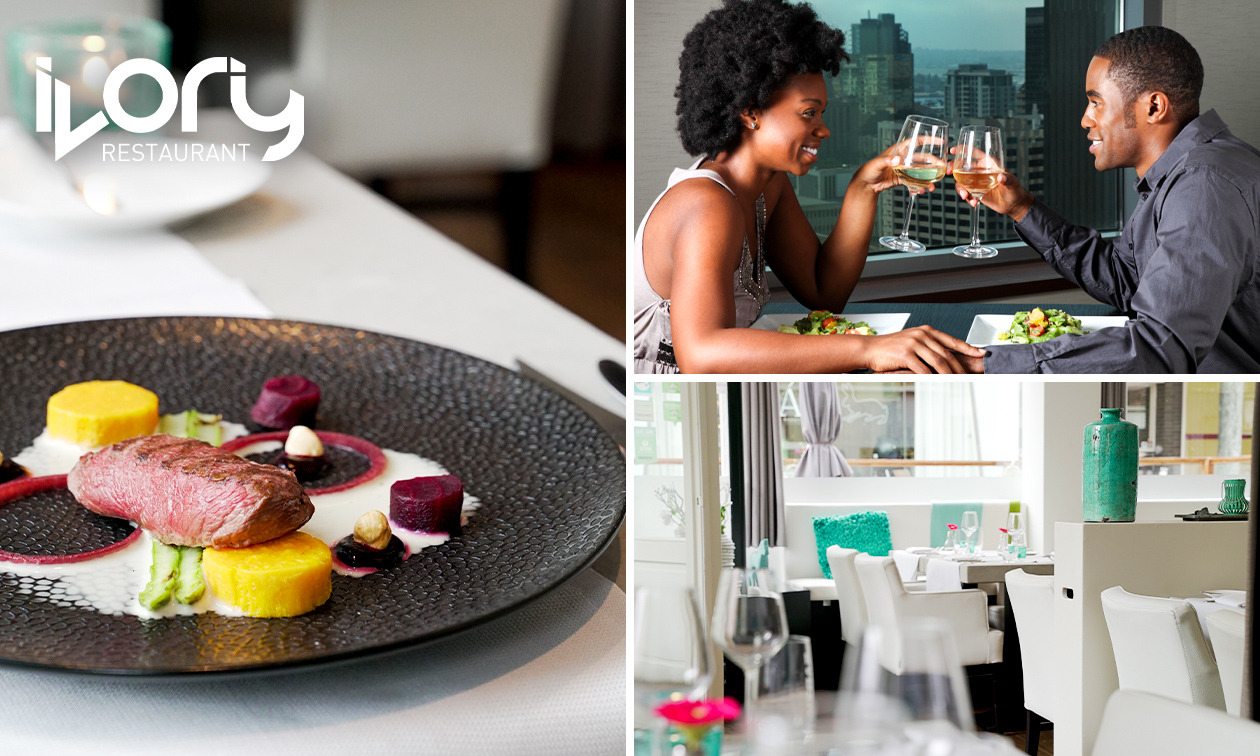 Restaurant Ivory, 4- of 5-gangendiner bij Restaurant Ivory Spare 29% in ...