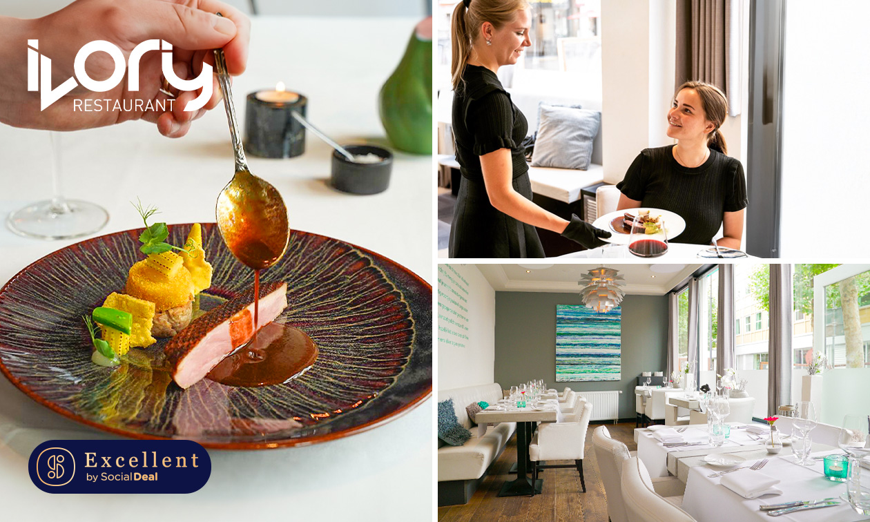 Restaurant Ivory, 3-, 4-, 5- of 6-gangendiner van de chef bij ...