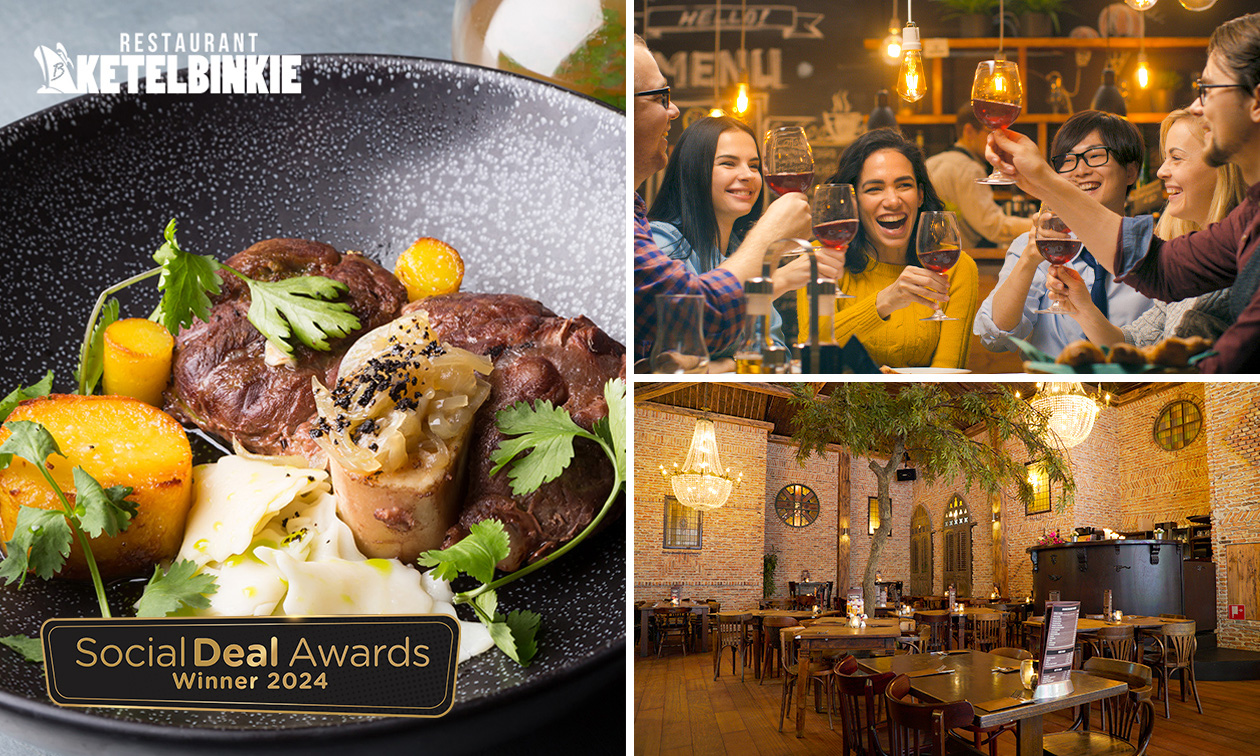 Restaurant Ketelbinkie, 4-gangen keuzediner bij Ketelbinkie Spare 52% ...