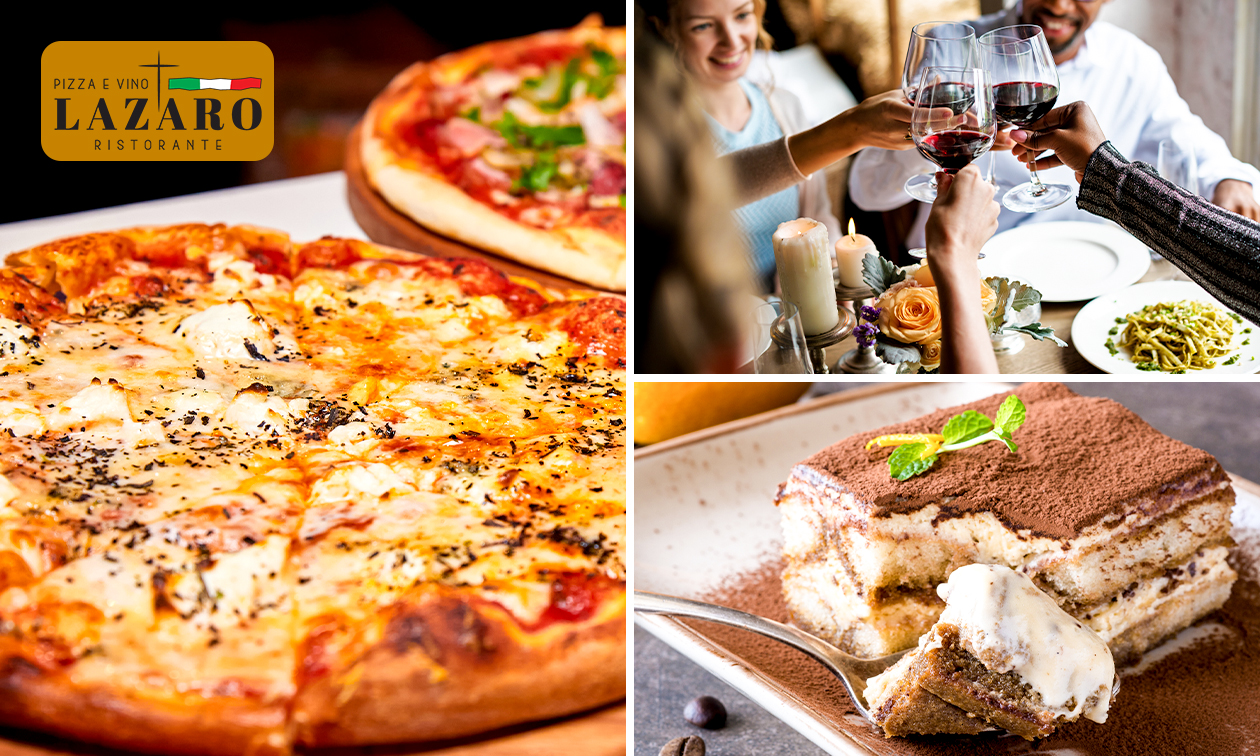 Restaurant Lazaro, Italiaans 4-gangen keuzediner bij Restaurant Lazaro ...