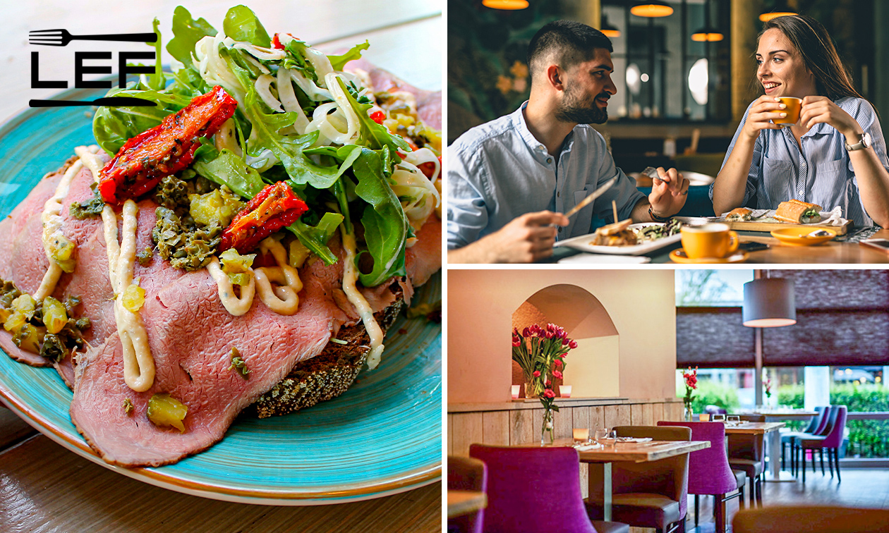 Restaurant LEF, 2-gangenlunch bij Restaurant LEF bespaar 27% in Arnhem ...