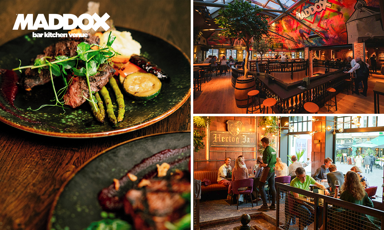 Restaurant Maddox, 3-gangen keuzediner in hartje Breda bespaar 34% in ...