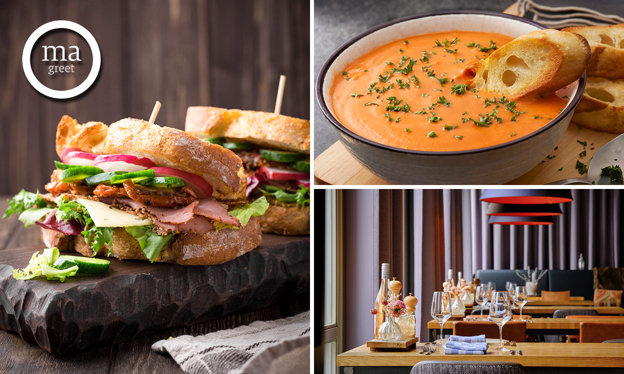 Restaurant MaGreet, 2-gangenlunch bij Restaurant MaGreet bespaar 50% in ...