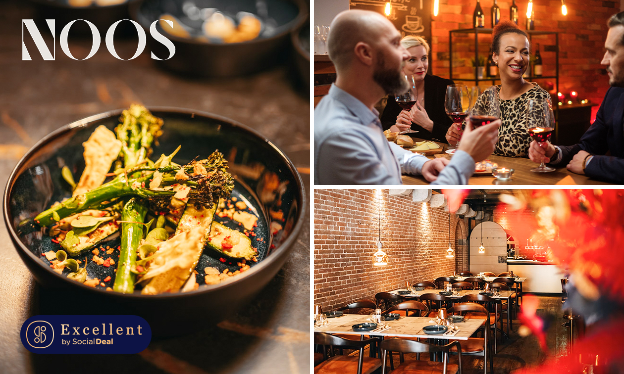 Restaurant Noos, 2-gangen keuzelunch : épargnez 40% à Zeeland avec Uit eten in de buurt