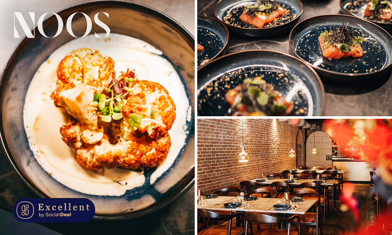 Restaurant Noos, 3- of 4-gangen keuzediner bij Restaurant Noos bespaar ...