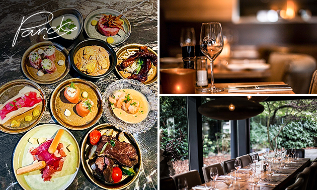 Restaurant Parck, Thuisbezorgd of afhalen: shared dining (10 gerechtjes ...
