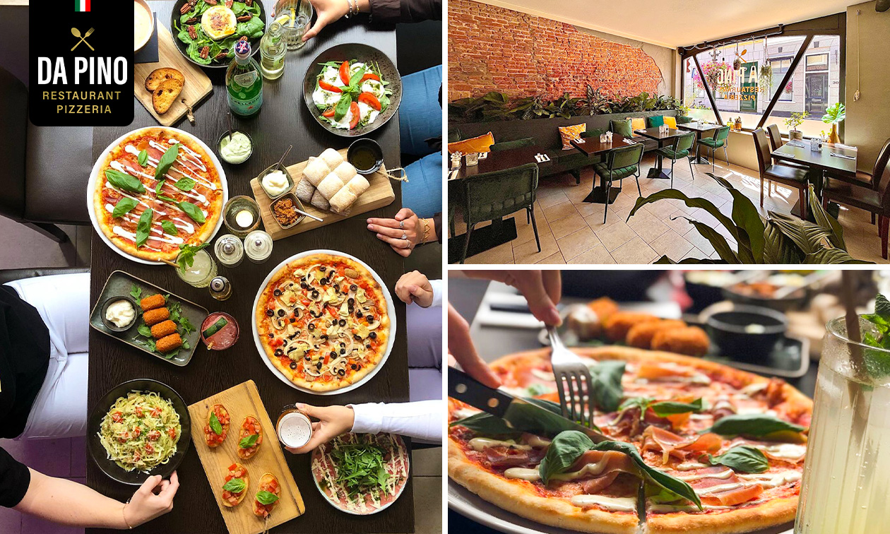 Restaurant Pizzeria Da Pino, Italiaans 3-gangendiner à la carte bespaar ...