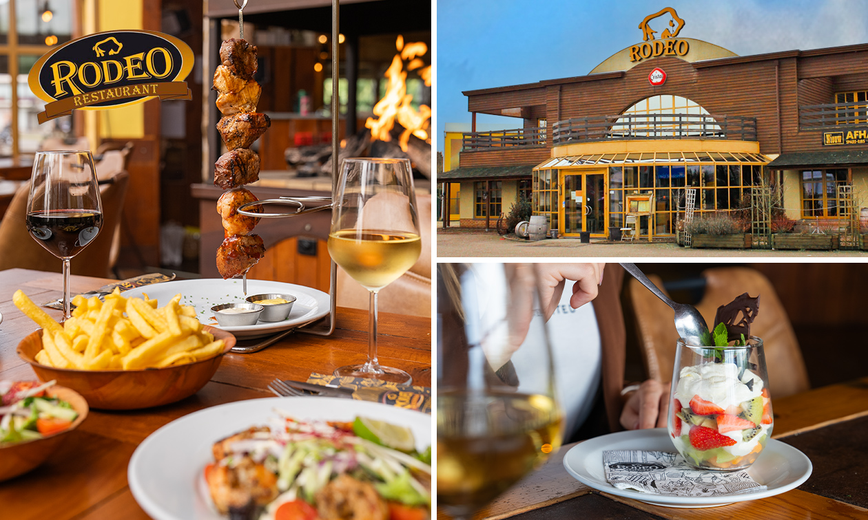 Restaurant Rodeo, 4-gangen keuzediner bij Restaurant Rodeo bespaar 56% ...