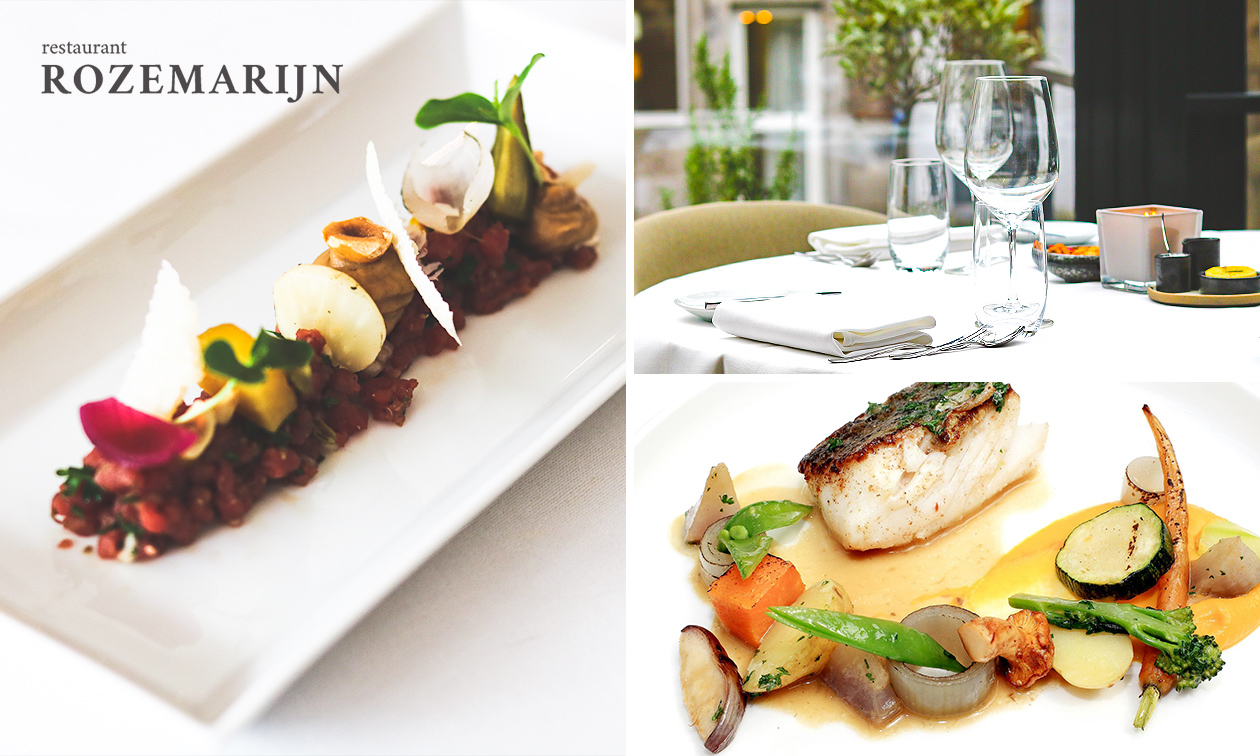 Restaurant Rozemarijn, Luxe 4- of 6-gangendiner bespaar 28% in ...