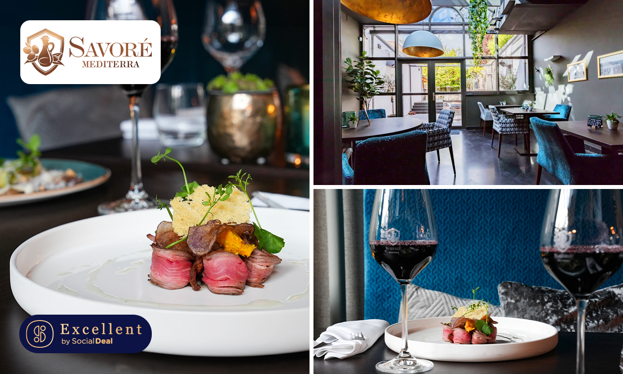 Restaurant Savoré, 4-gangen keuzediner bij Restaurant Savoré in hartje ...