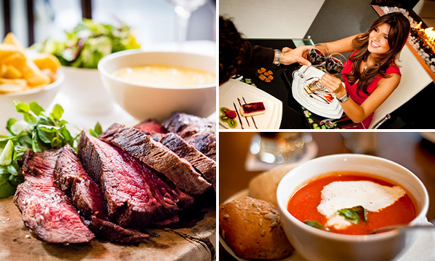 Restaurant Schloss Wickrath, 3-Gänge-Menü im Schloss Wickrath bespaar ...