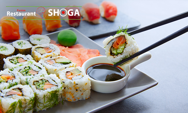 Restaurant Shoga, All-You-Can-Eat sushi bij Shoga bespaar 44% in ...
