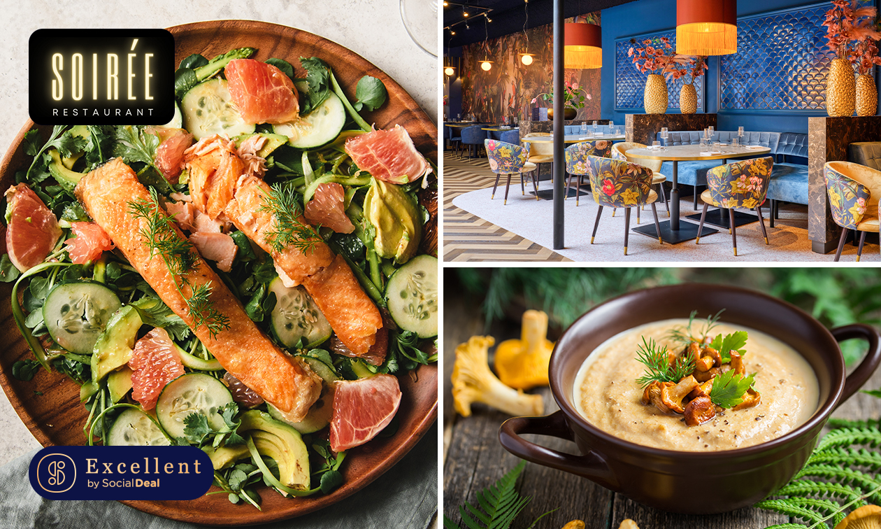 Restaurant Soirée, Luxe 2-gangen keuzelunch bespaar 26% in Arnhem via ...
