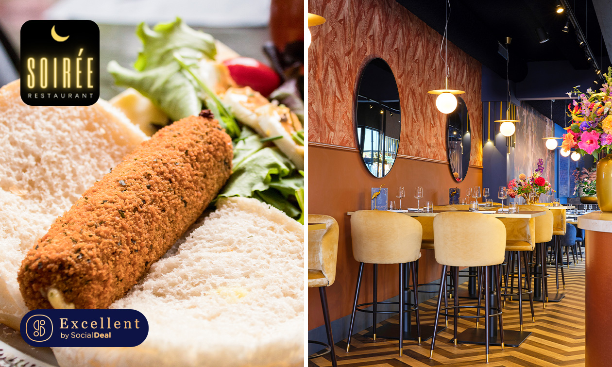 Restaurant Soirée, 12-uurtje bij Restaurant Soirée : épargnez 43% à ...