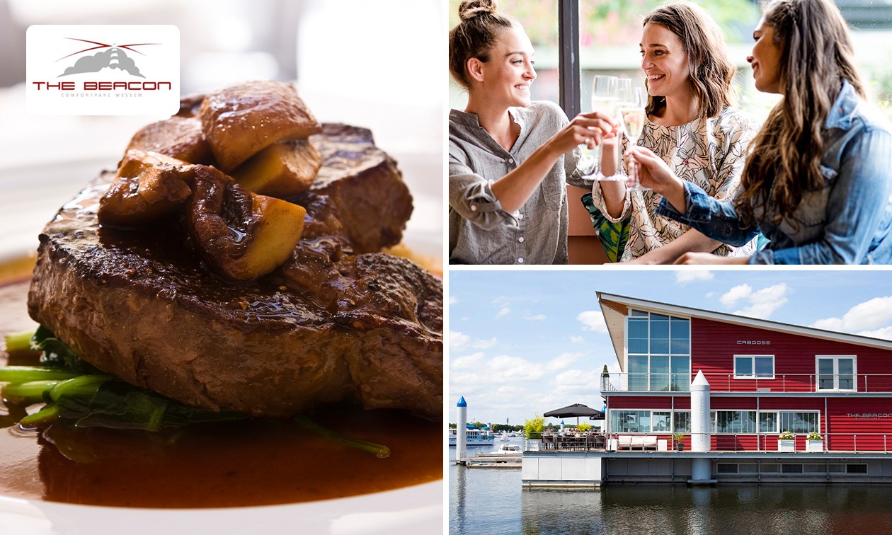 Restaurant The Beacon, 2- of 3-gangen keuzediner bij Restaurant The ...