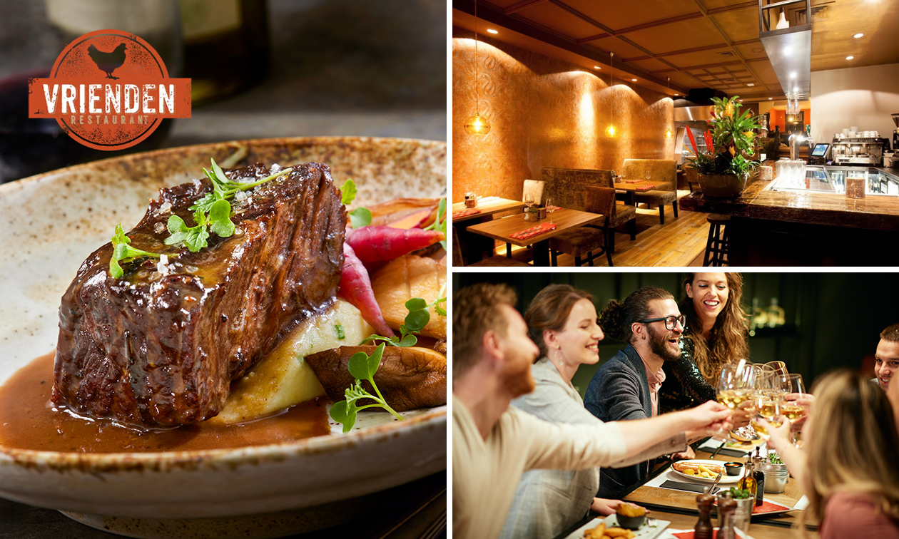 Restaurant Vrienden, 3-gangen keuzediner bij Restaurant Vrienden bespaar 25% in 's-Hertogenbosch ...