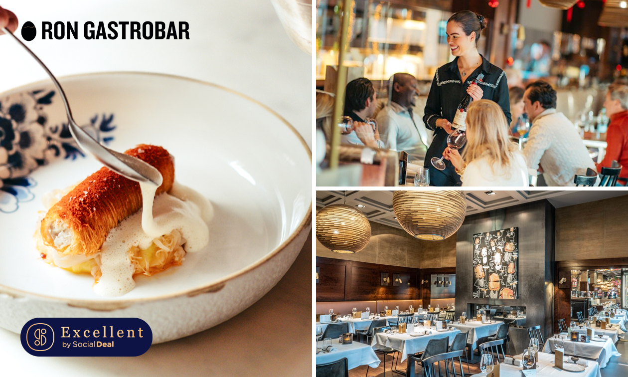 Ron Gastrobar, 4-gangen keuzelunch bij Michelinster-restaurant Ron ...
