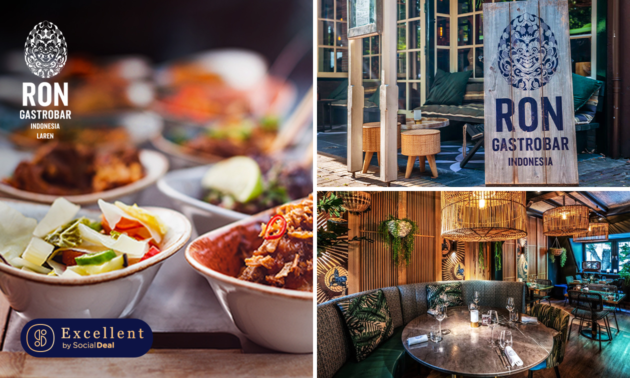 Ron Gastrobar Indonesia Laren, Indonesische rijsttafel + meer bij Ron ...