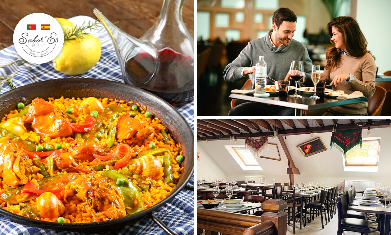 Sabor'Es, 2-gangen paelladiner óf 4-gangen tapasdiner bespaar 42% in ...