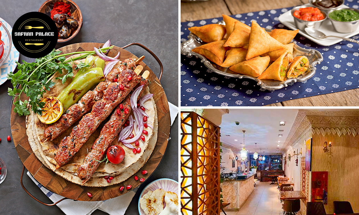 Safran Palace, Perzisch en Afghaans 3-gangendiner of -lunch à la carte ...