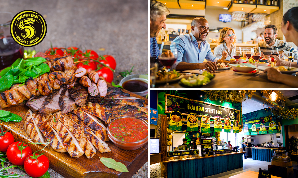 Samba Food, Brazilian mixed grill + friet bij Sambo Food in de Foodhall ...