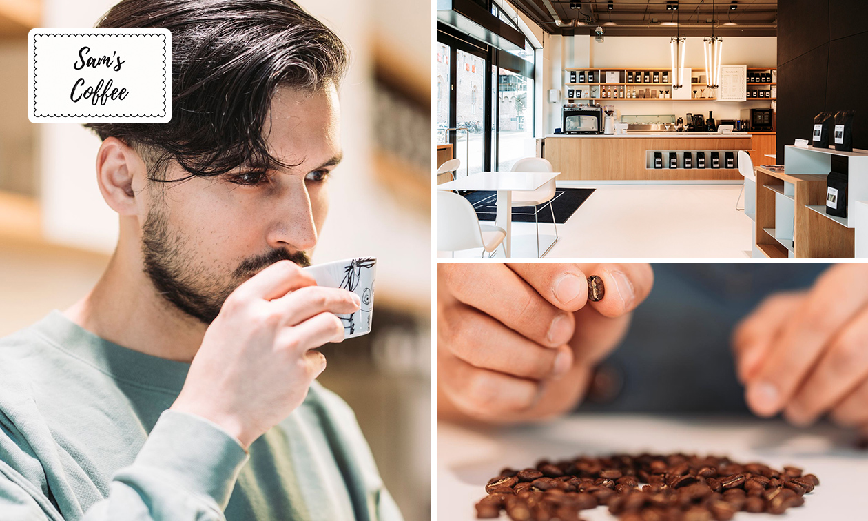 Sam's Coffee, Koffieproeverij bespaar 33% in Zwolle via Uit eten in de ...