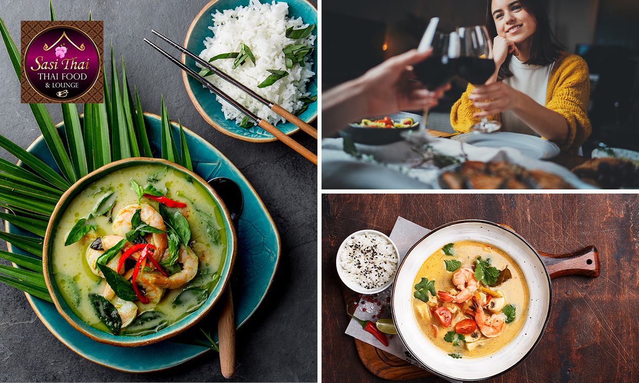 Sasi Thai, Thais 3-gangendiner à la carte bespaar 44% in Mechelen via Uit eten in de buurt