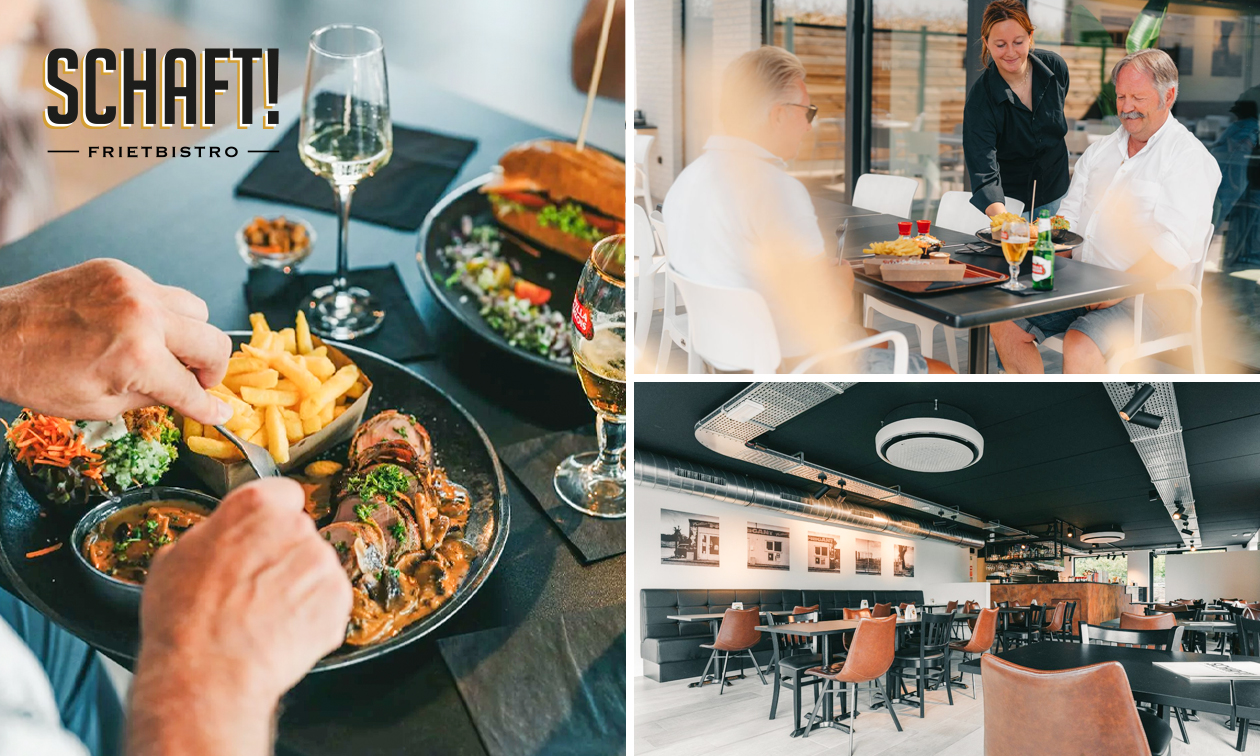 Schaft!, 3-gangendiner à la carte bespaar 51% in Kempen via Uit eten in ...