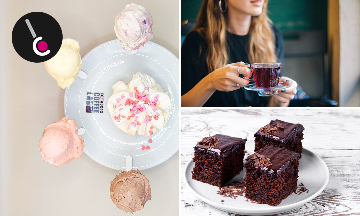 Schepsels IJscafé, Zoete proeverij (2-gangen) + 2 drankjes naar keuze ...