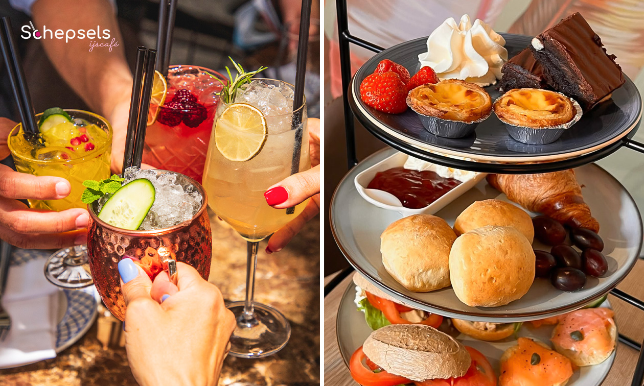 Schepsels IJscafé, Cocktail + nacho's + 2 hapjes naar keuze bij ...