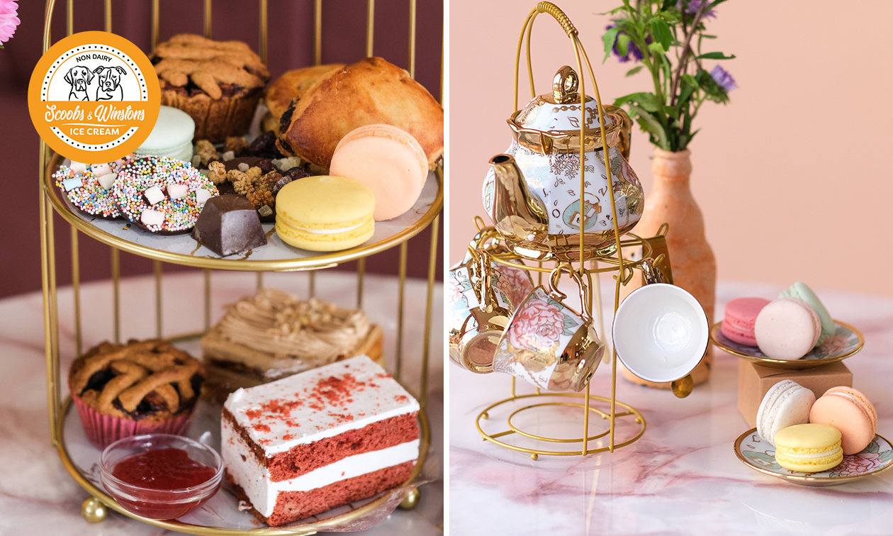 Scoobs & Winstons, Gebak met warme drank of afternoon tea bij Scoobs ...