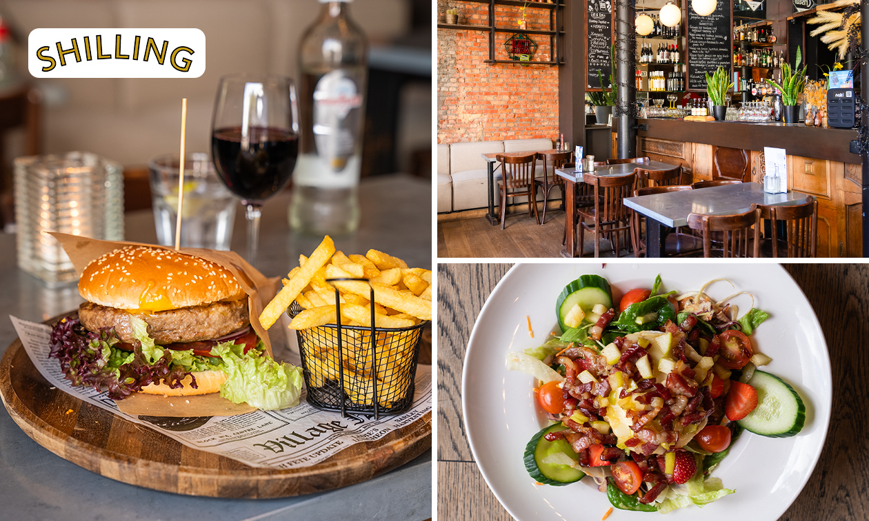 Shilling, 3-gangendiner à la carte bij Shilling bespaar 43% in ...