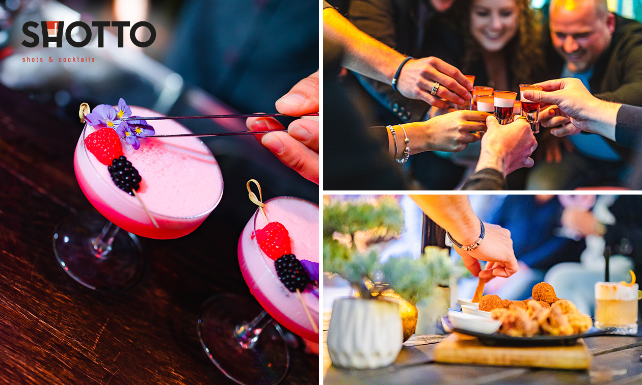 Shotto, Shotproeverij of 2 cocktails naar keuze in hartje Zwolle ...