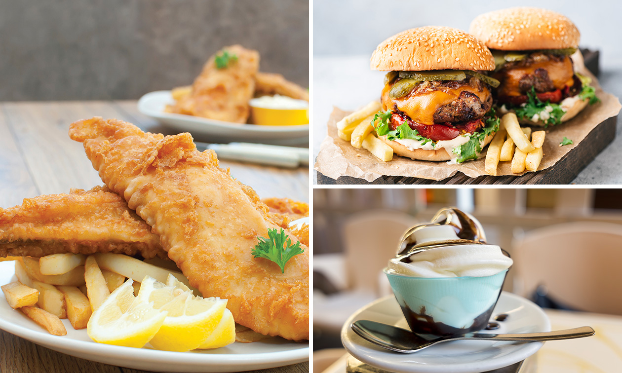 Snackpoint Geurds, Burger of hoofdgerecht + dessert naar keuze bespaar ...