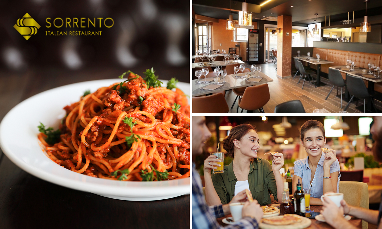 Sorrento 2, 3-gangendiner à la carte bij Sorrento 2 bespaar 48% in De ...