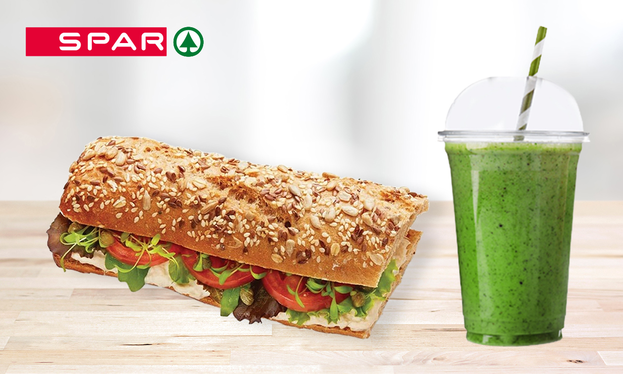 Spar City Oude Vismarkt, Broodje + smoothie af te halen bij SPAR City ...