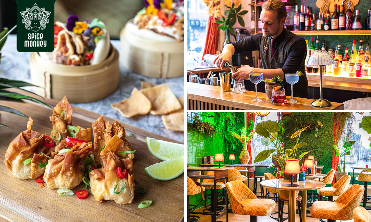 Spice Monkey Asian streetfood & cocktails, Streetfood + 1 of 2 ...
