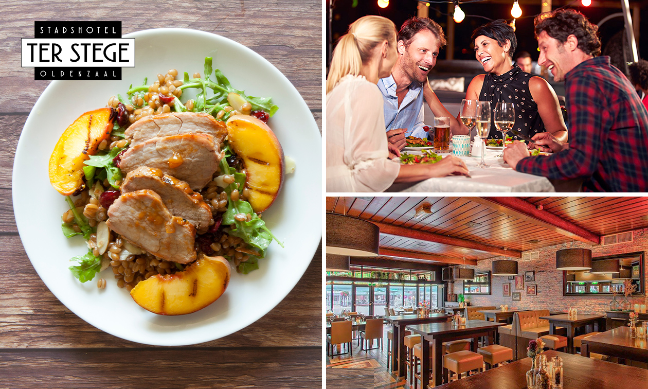 Stadshotel Ter Stege, 3-gangendiner à la carte bij Stadshotel Ter Stege ...