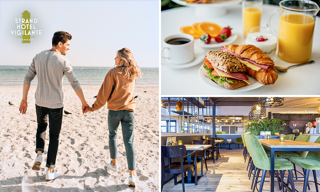 Strandhotel Vigilante, Wandelarrangement + brunchplank bij Strandhotel ...